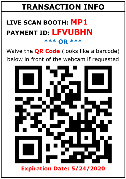 Online Fingerprinting Services for Background Checks. An FBI Channeler ...